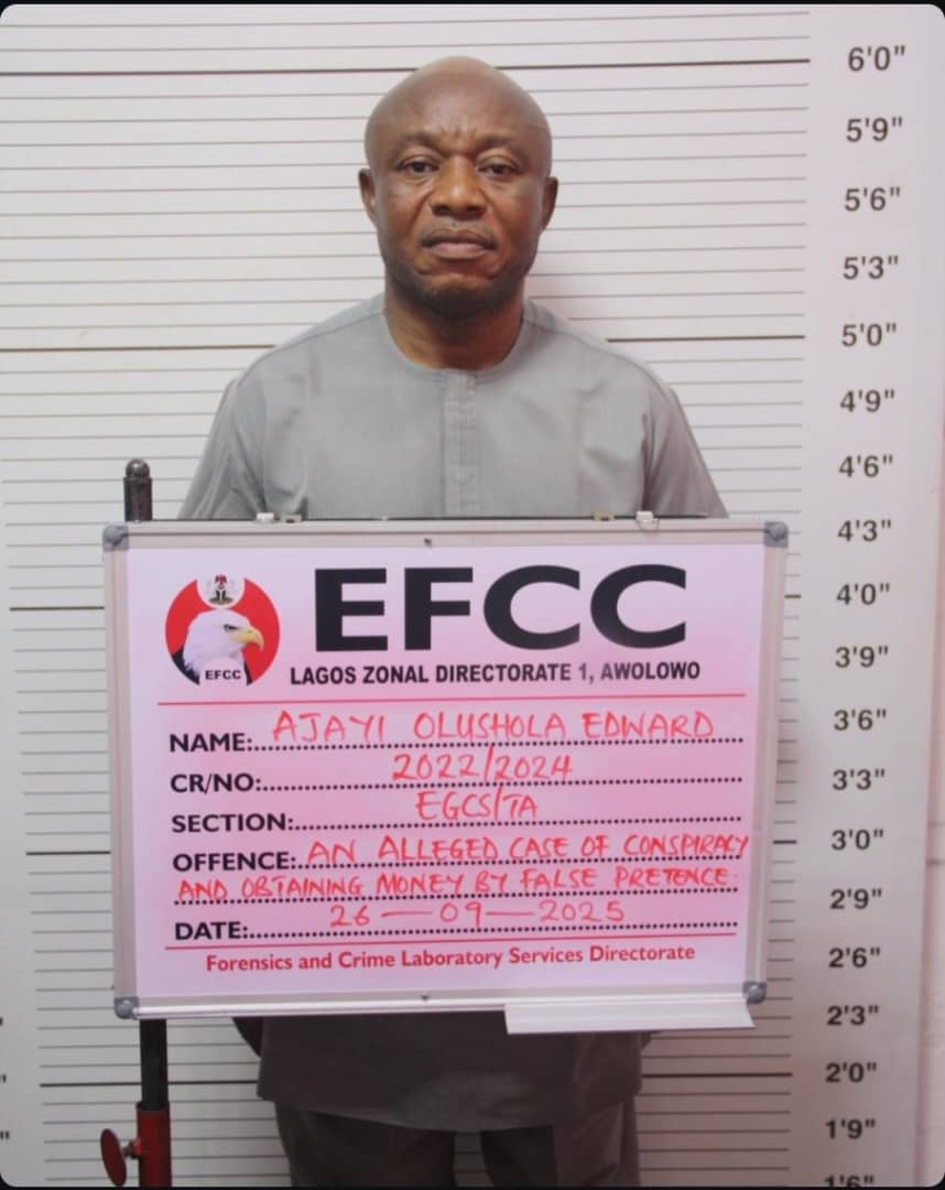 EFCC Arraigns Ajayi Edward Over Alleged ₦1.07 Billion Fraud